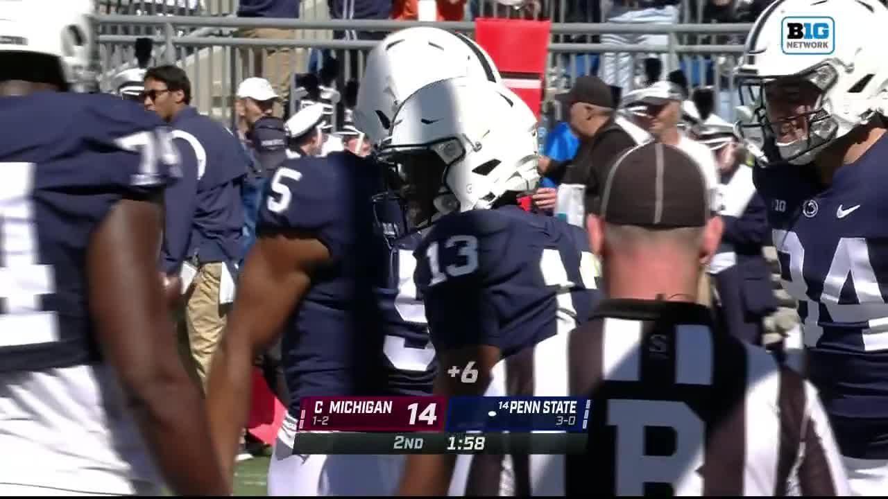 Kaytron Allen restores Penn State's lead with 14-yard rushing TD - ESPN ...