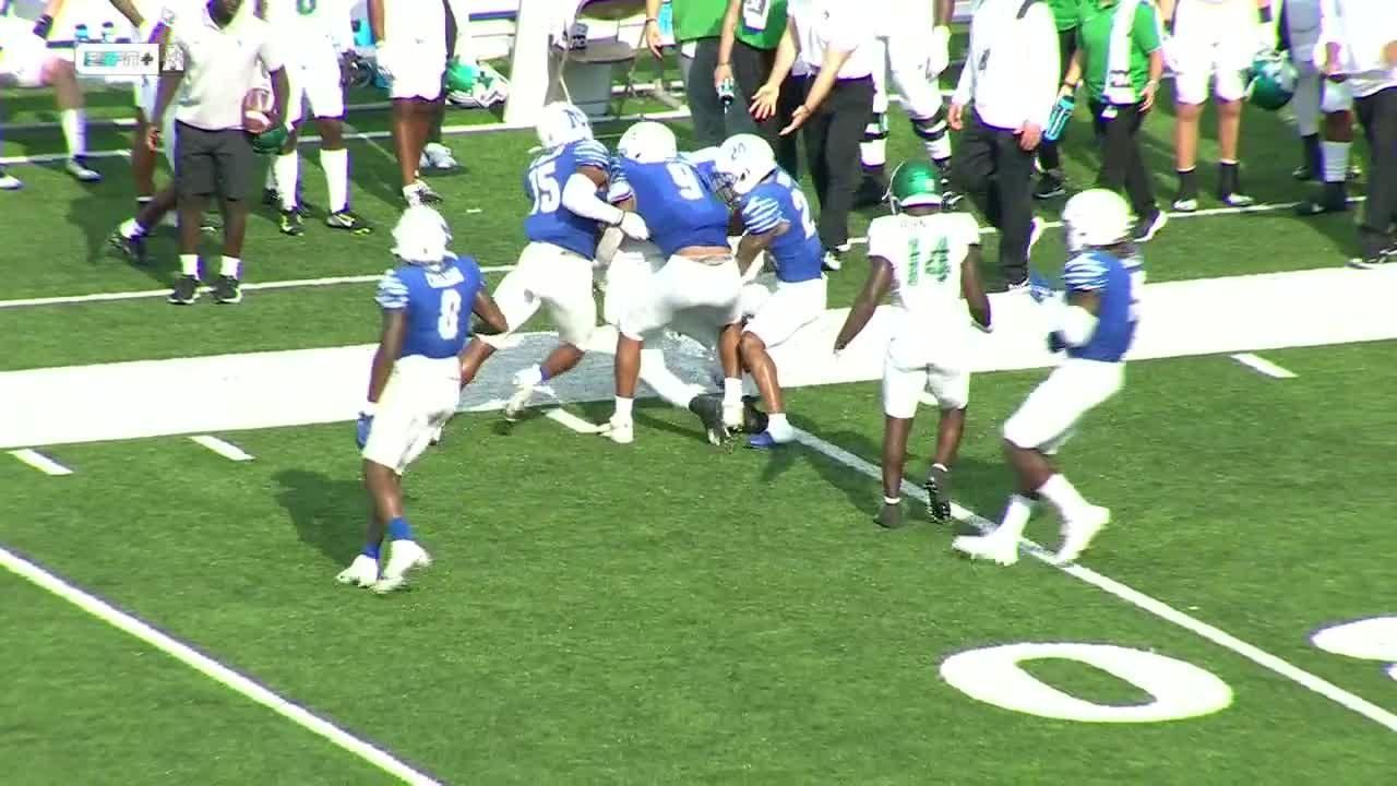 Ayo Adeyi breaks off 21-yard carry - ESPN Video