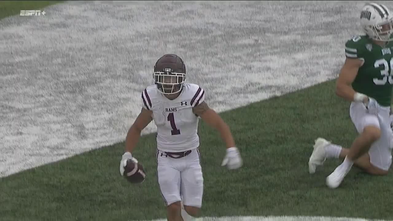 Fordham WR goes off for 320 yards, 4 TDs in career day - ESPN Video