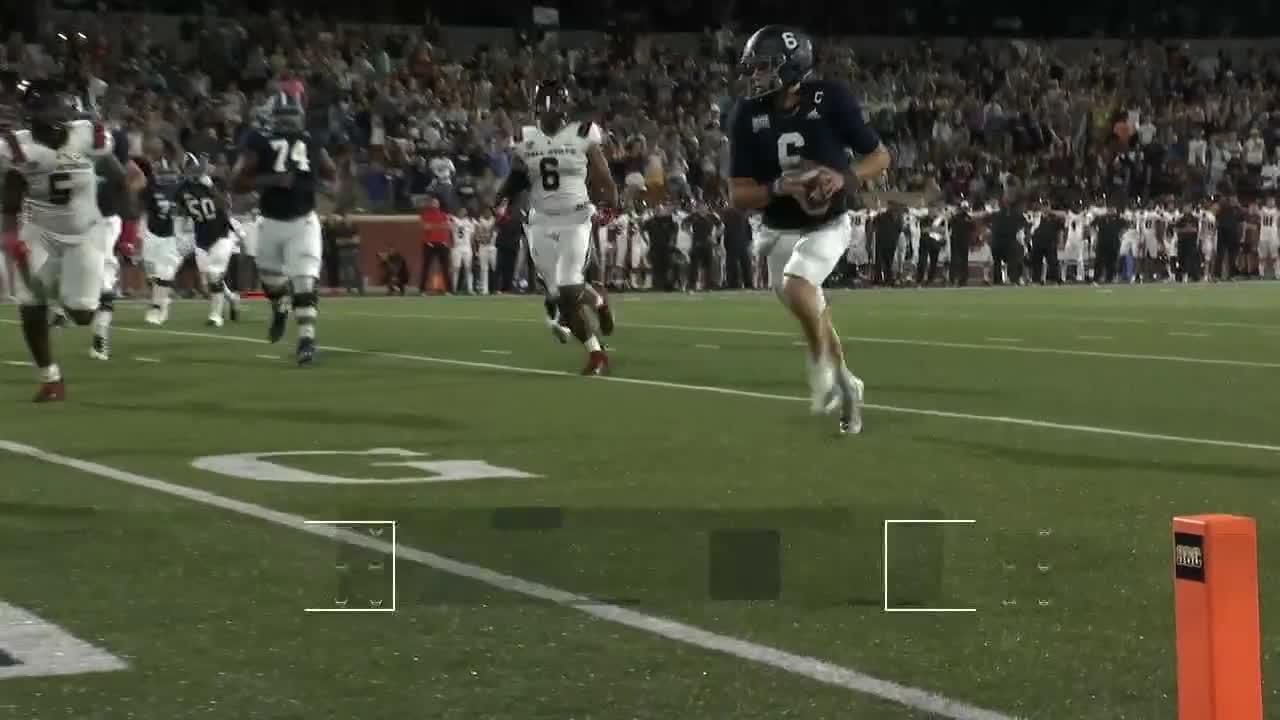 Touchdown! Kyle Vantrease scores vs. Ball State - ESPN Video