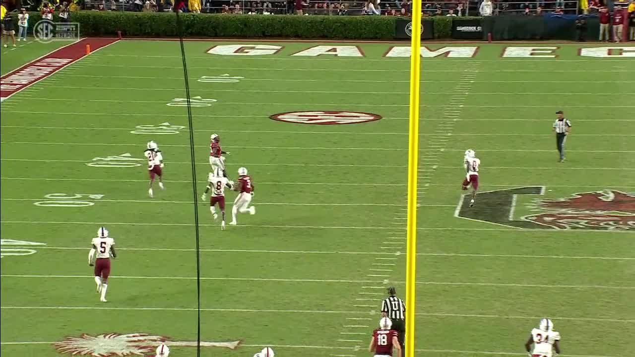 Jalen Brooks shows the hands on 54-yard reception - ESPN Video