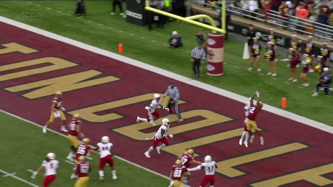 Joseph Griffin Jr.'s end-zone snag puts BC on the board - ESPN Video