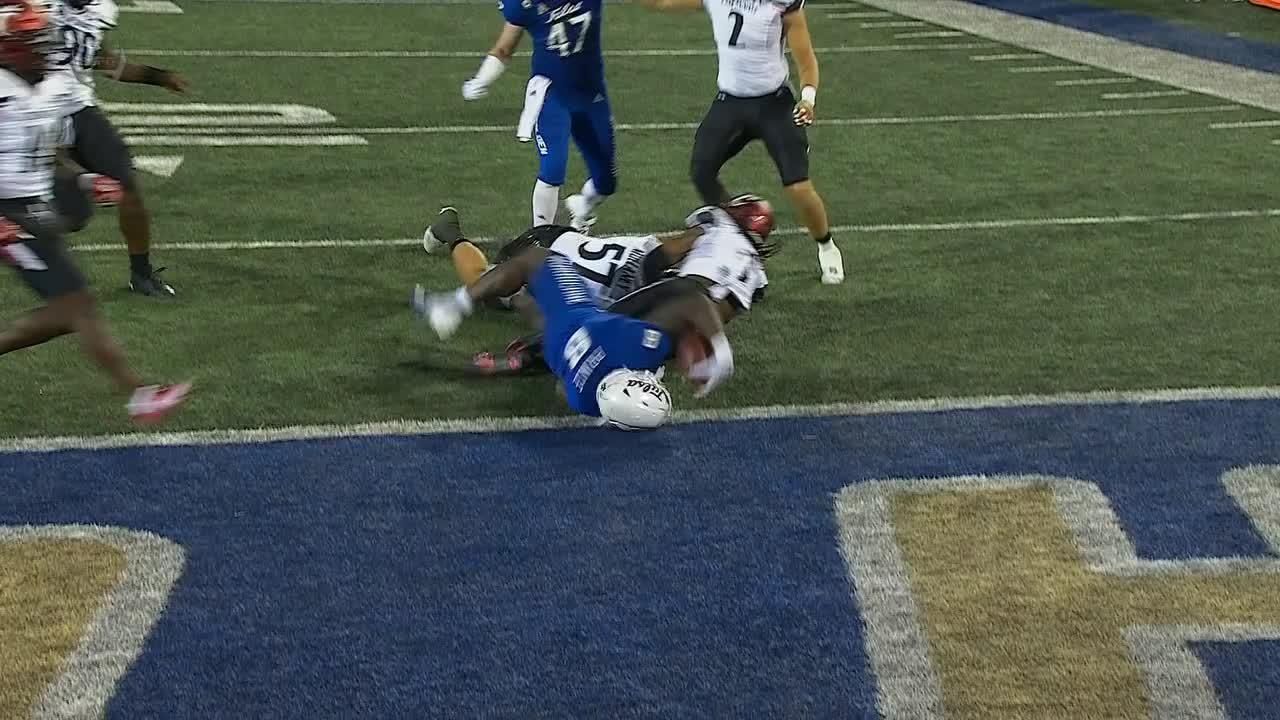 Deneric Prince crosses goal line for 8-yard TD - ESPN Video