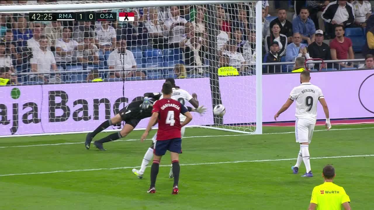 Vinícius Júnior boots in a long goal for Real Madrid - ESPN Video