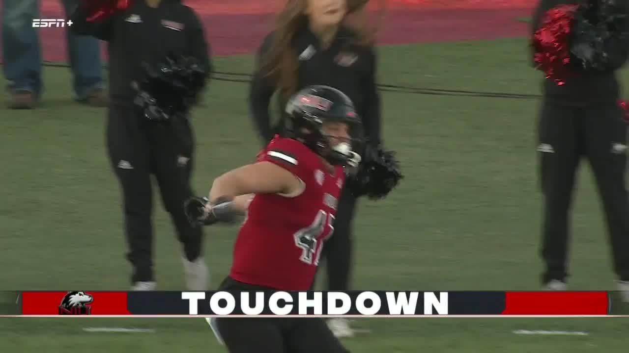 Ethan Hampton throws 4-yard TD pass to Drew Cassens - ESPN Video