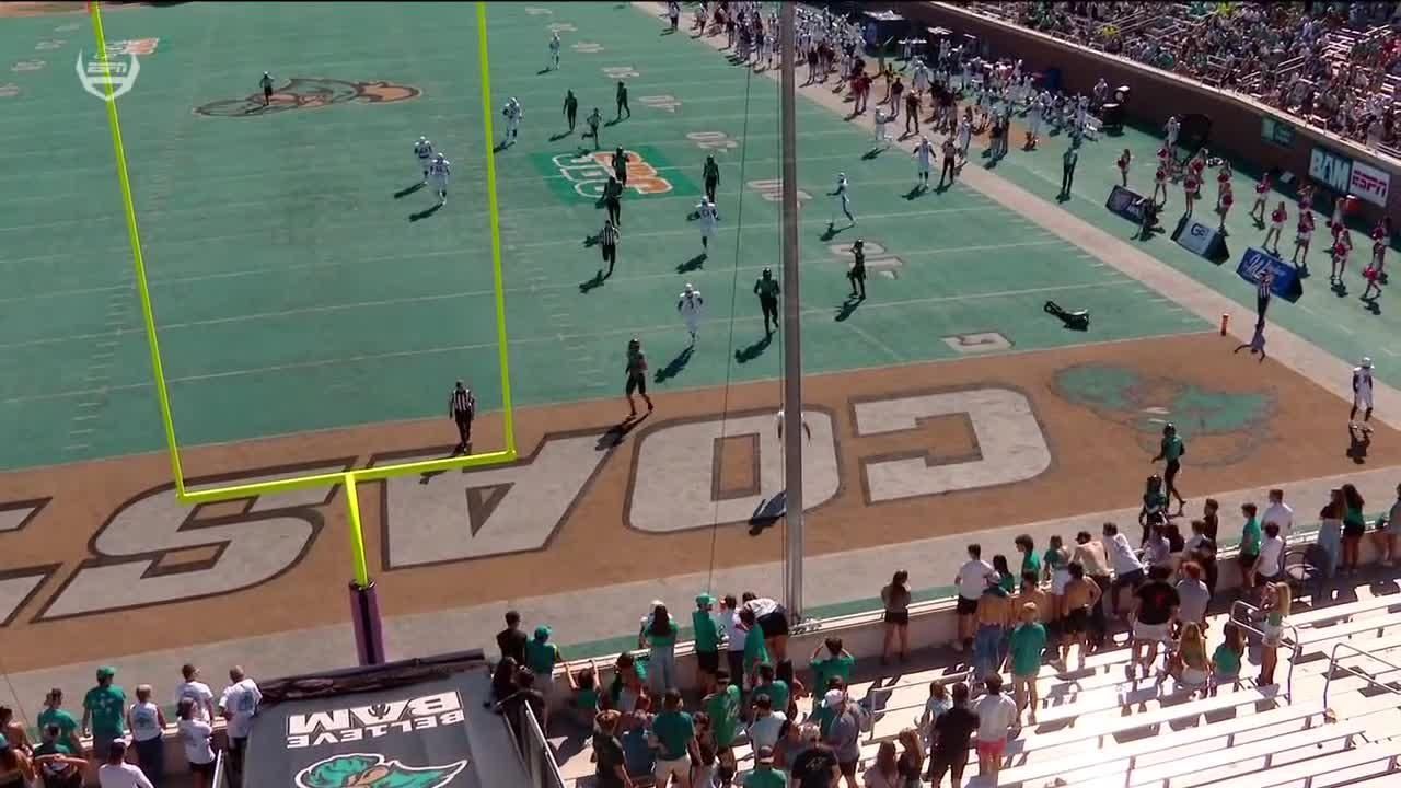 Blake Watson crosses goal line for 67-yard touchdown - ESPN Video