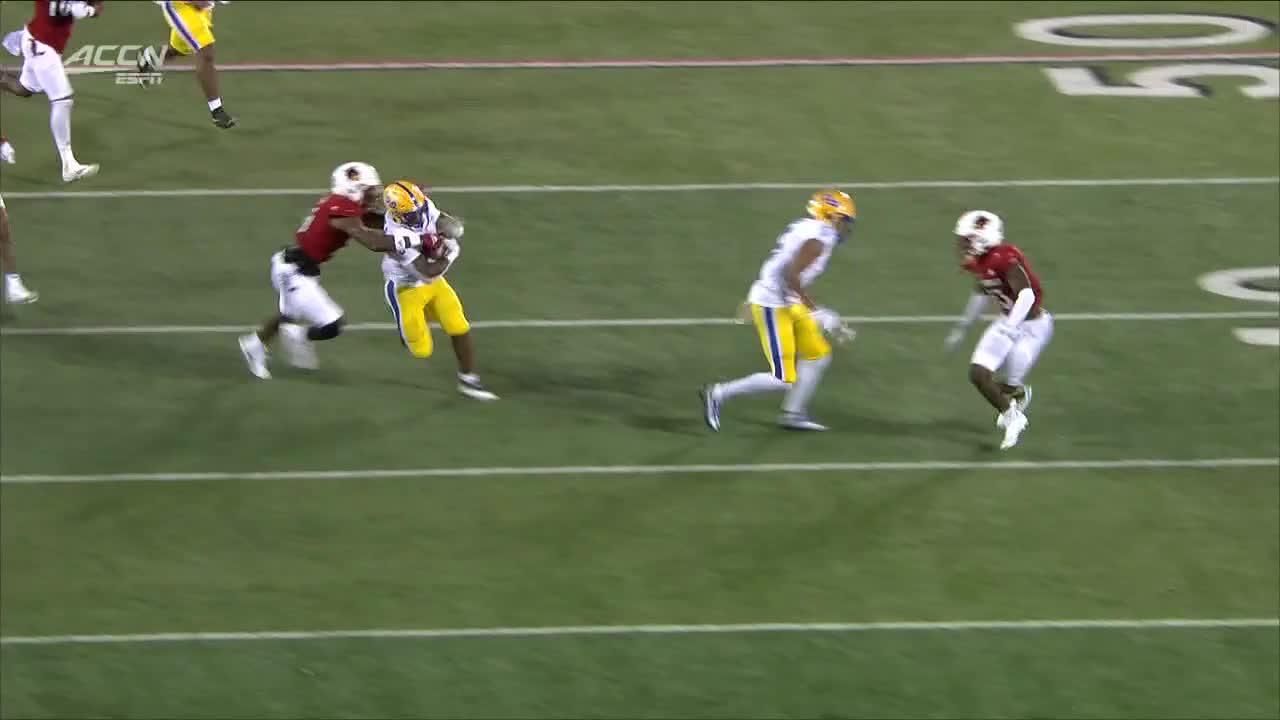 M.J. Griffin breaks off 29-yard run - ESPN Video