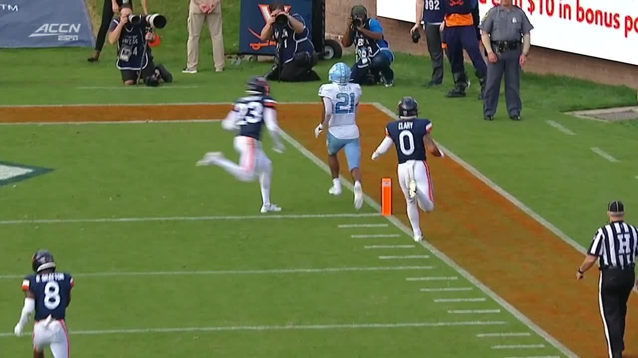 Drake Maye connects for 22-yard TD pass - ESPN Video