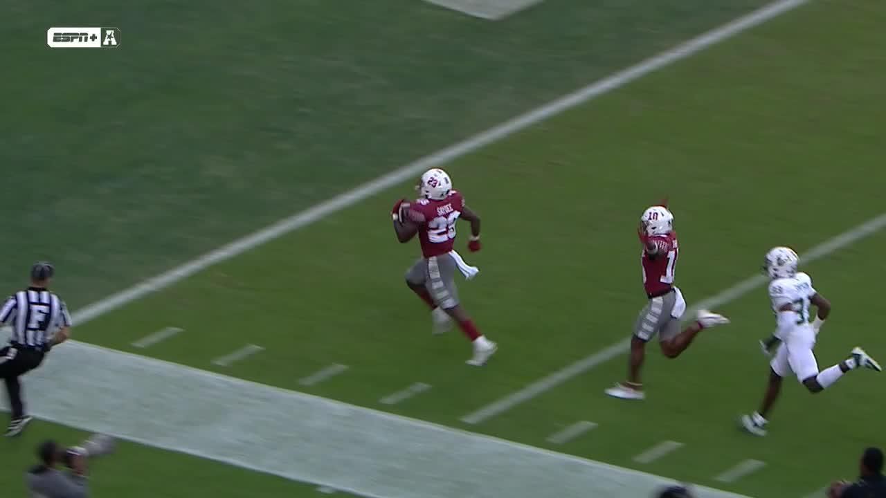 Edward Saydee crosses goal line for 75-yard touchdown - ESPN Video