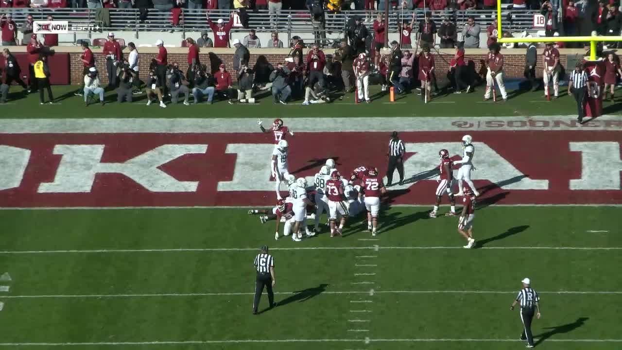 Eric Gray crosses goal line for 5-yard touchdown - ESPN Video