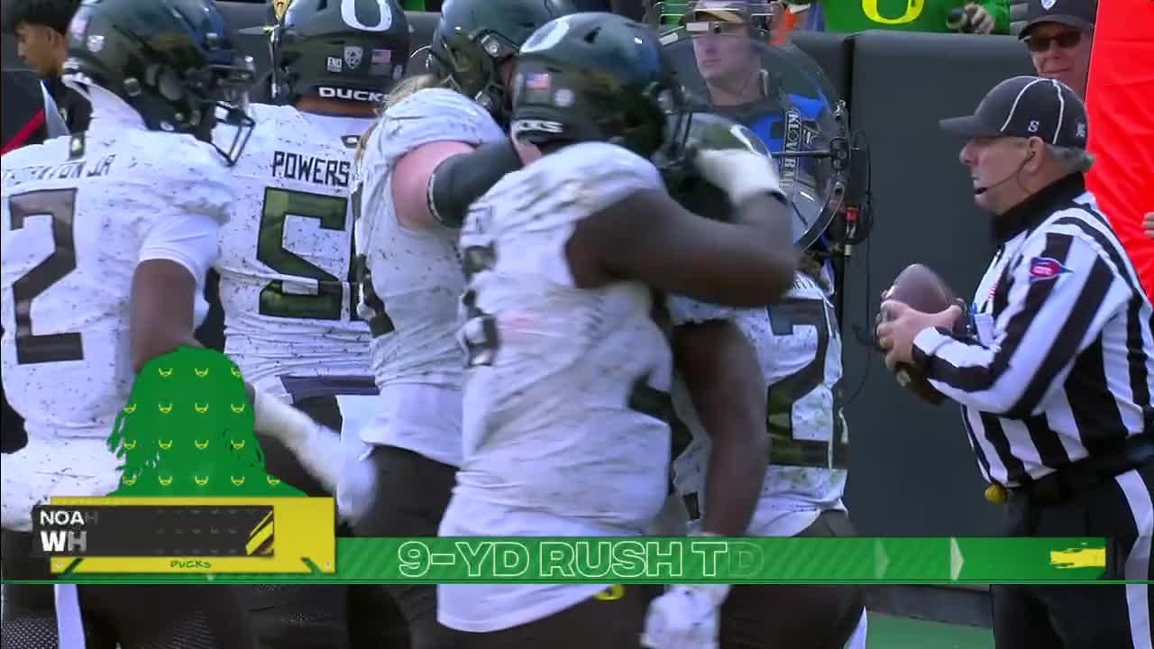 Noah Whittington scores 9-yard rushing touchdown - ESPN Video
