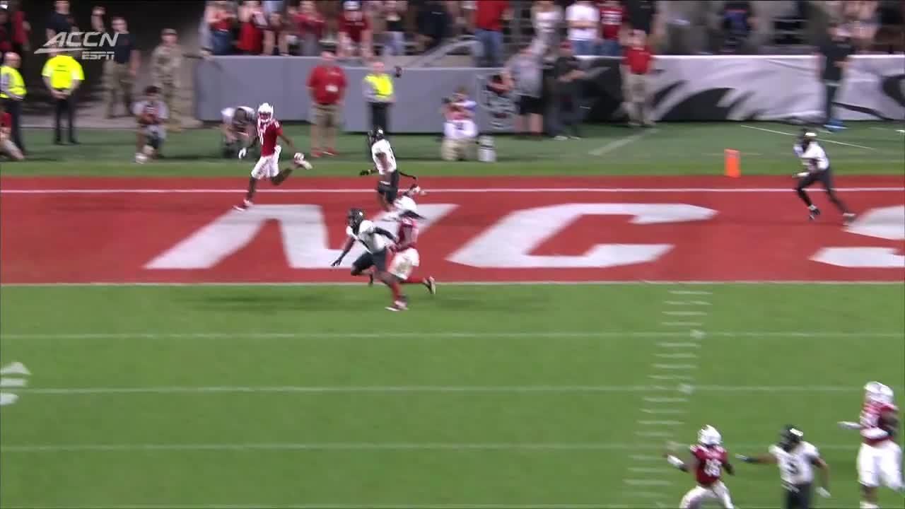 Darryl Jones scores 13-yard TD vs. Wake Forest - ESPN Video