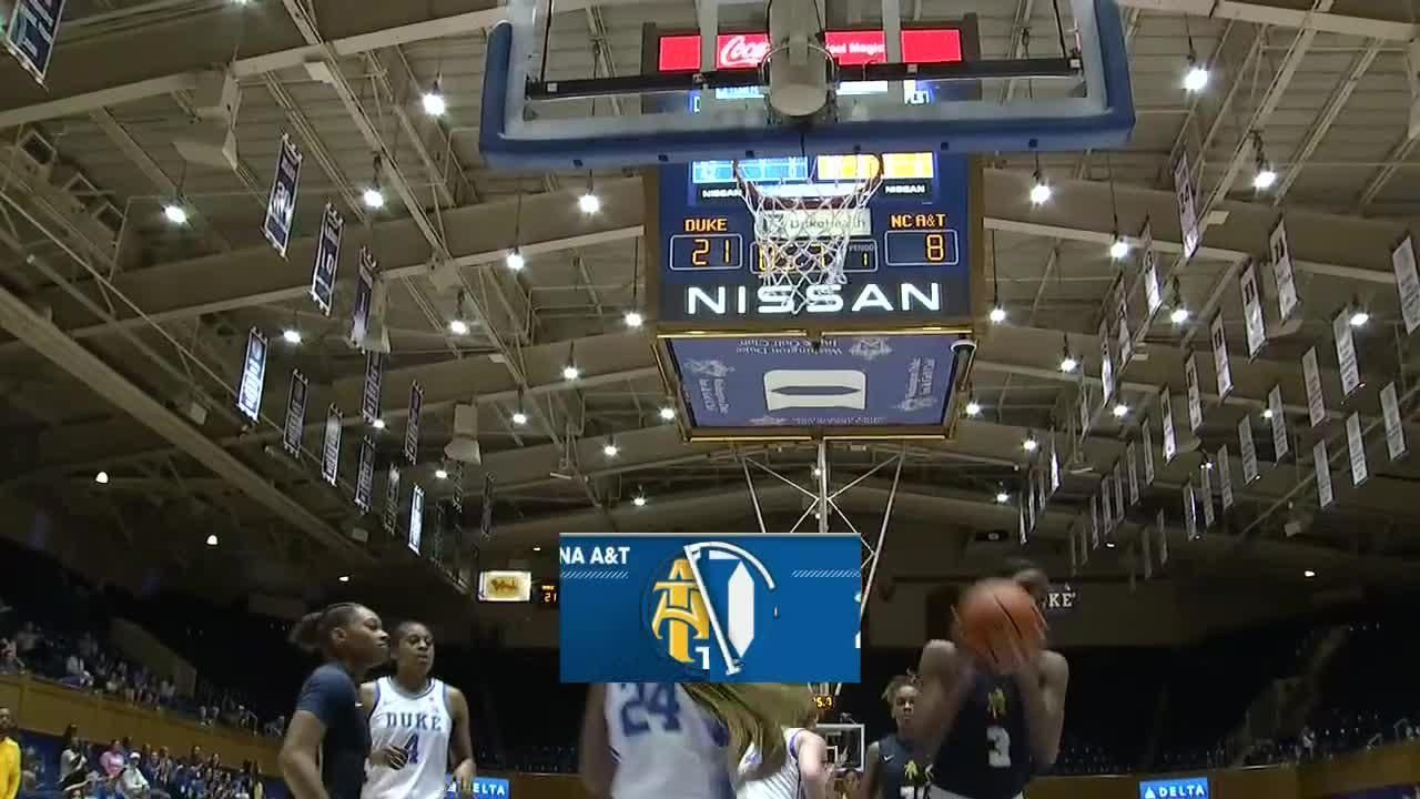 Ashlon Jackson shows off vision with nice pass vs. North Carolina A&T ...