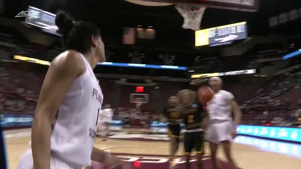 Taylor O'Brien gets the basket plus the foul - ESPN Video