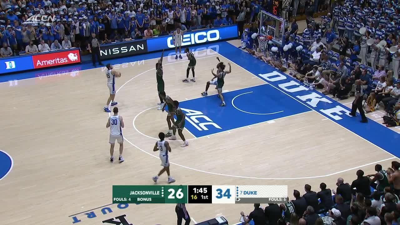 Jeremy Roach somehow gets the and-1 to fall - ESPN Video