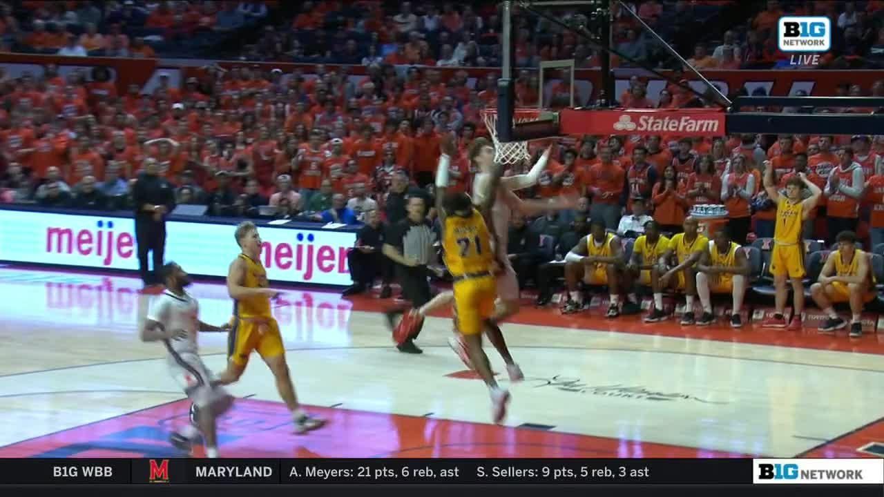 Matthew Mayer gets the transition and-1 bucket to fall - ESPN Video
