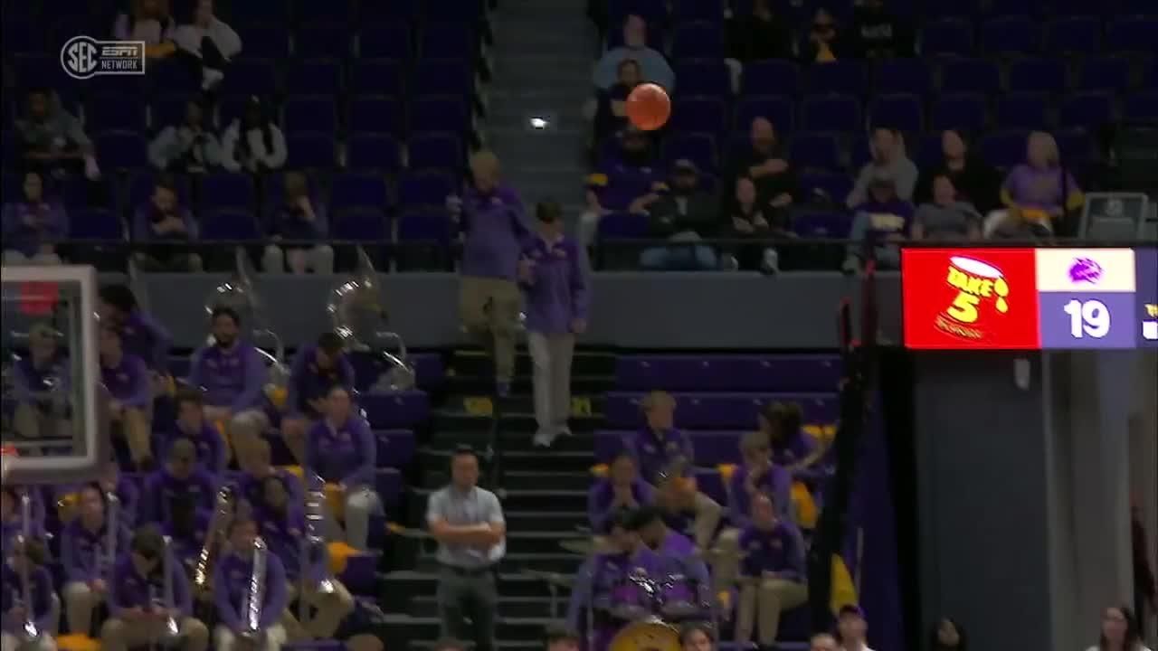 Reagan Trumm fights off defender for and-1 - ESPN Video