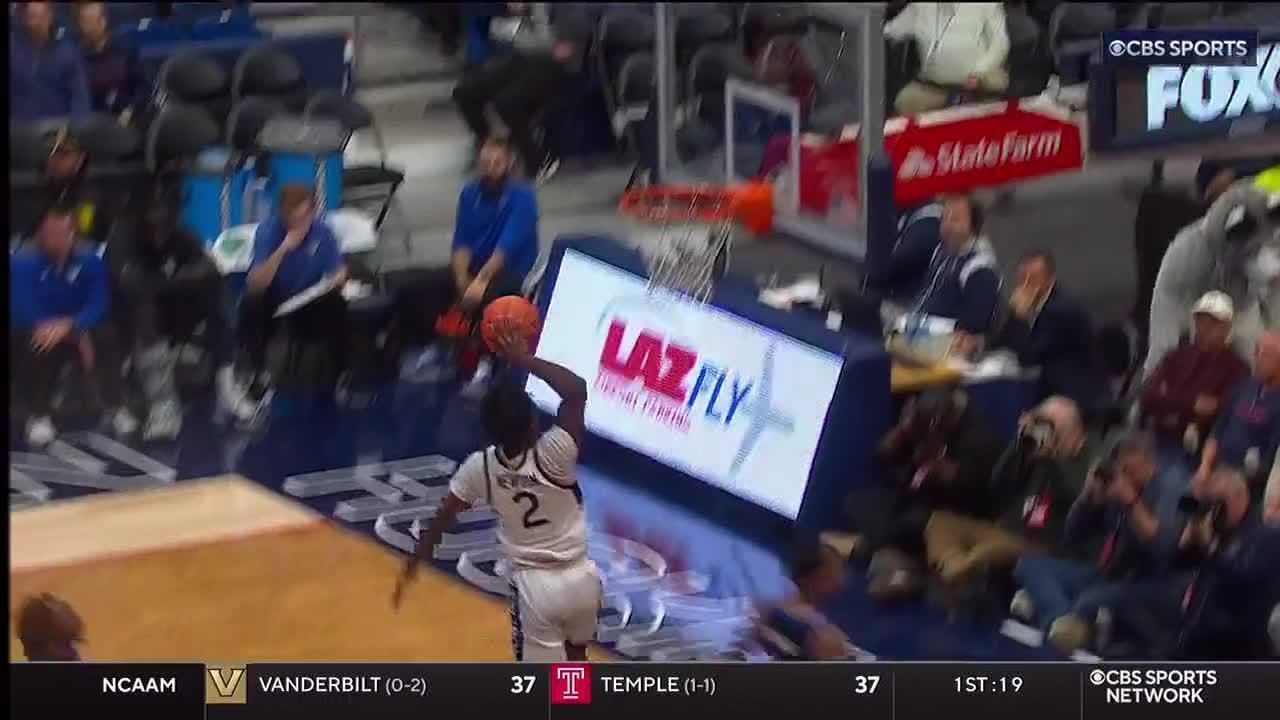 UConn's Tristen Newton throws down big dunk - ESPN Video