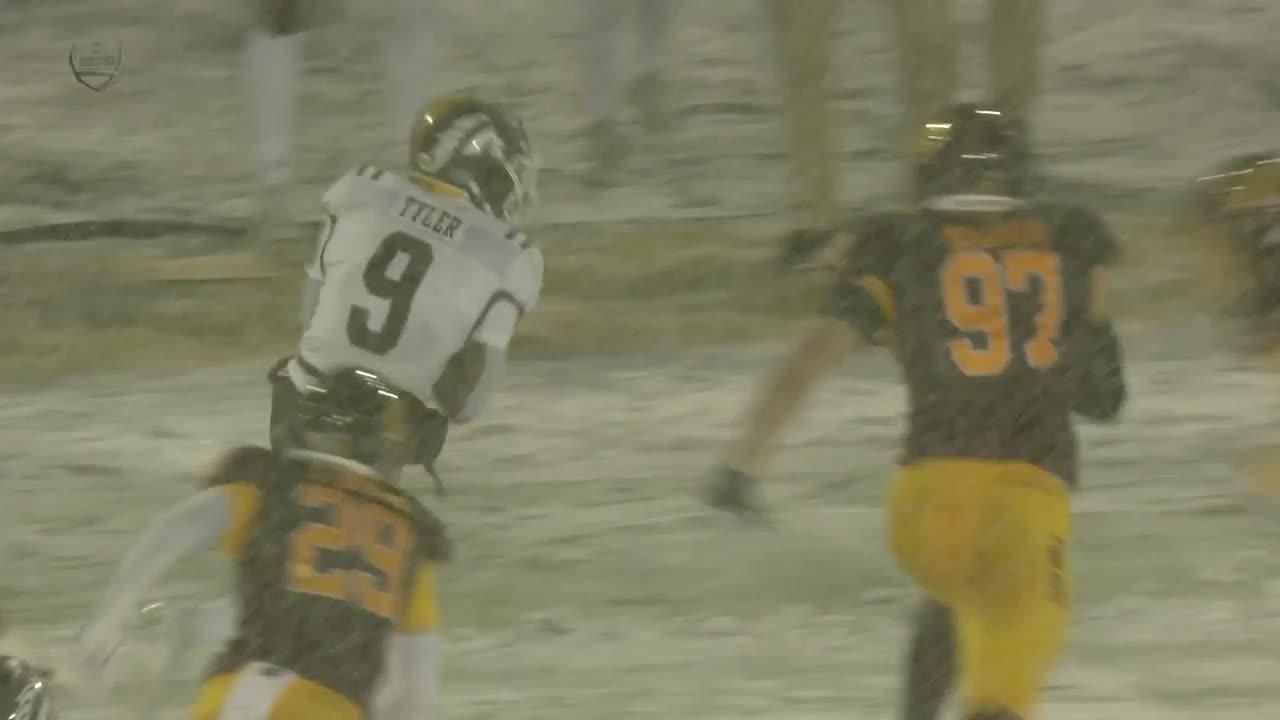 Sean Tyler goes 21 yards on impressive carry - ESPN Video