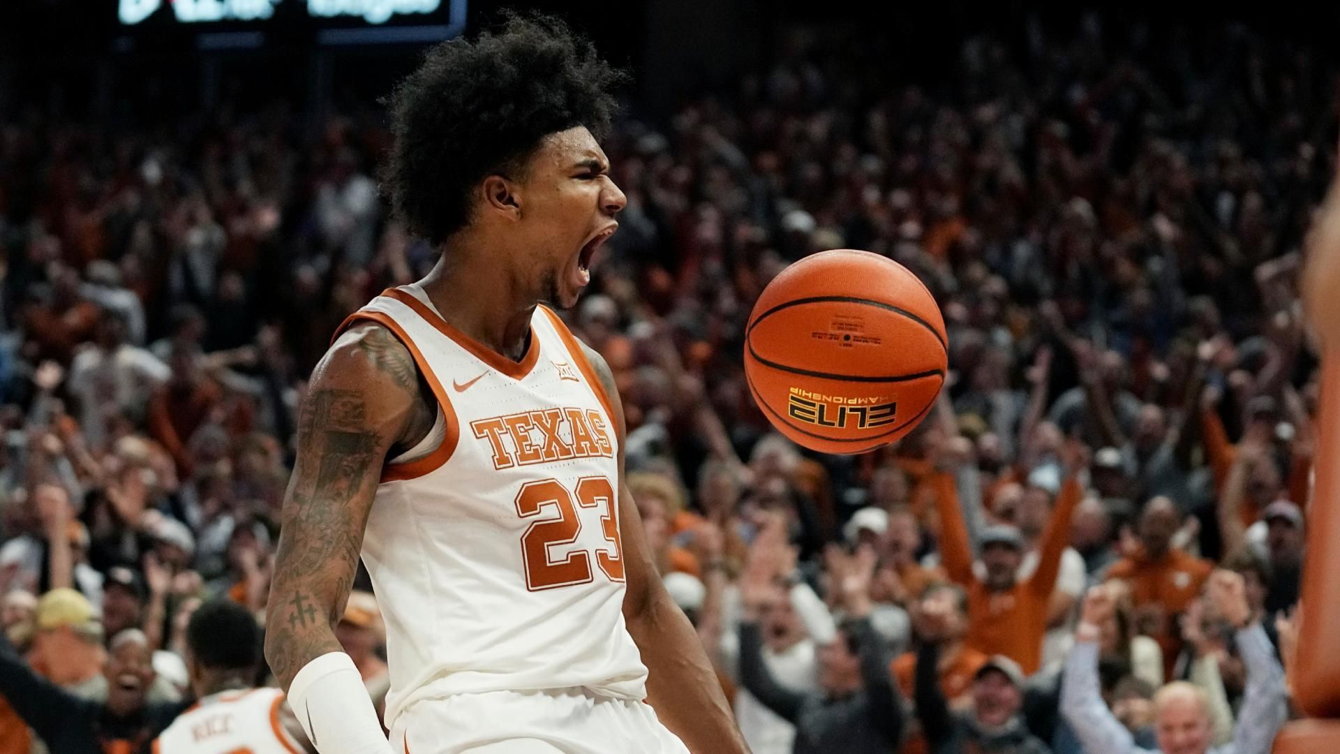 Dillon Mitchell's electric jams punctuate Texas' win vs. Gonzaga - ESPN ...