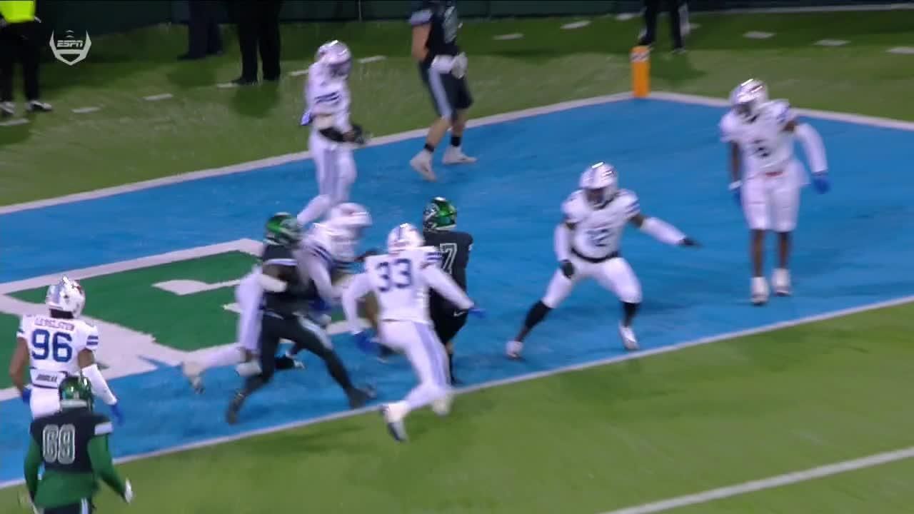 Michael Pratt scores his 2nd rushing TD for Tulane - ESPN Video