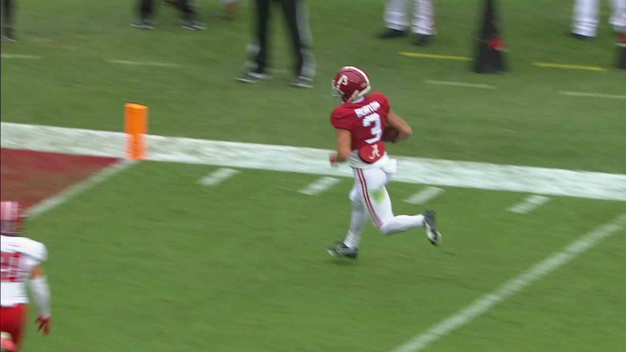 Bryce Young airs it out for 10-yard touchdown - ESPN Video