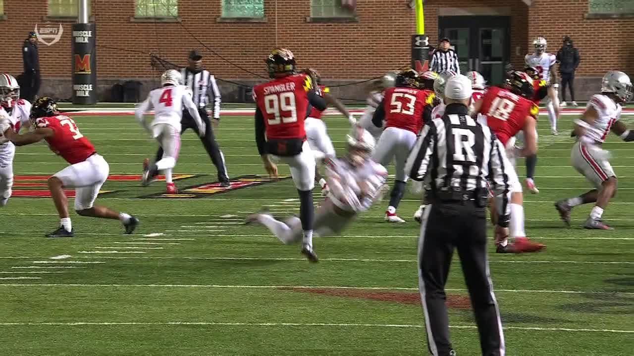 Ohio State blocks a punt which sets up a touchdown - ESPN Video