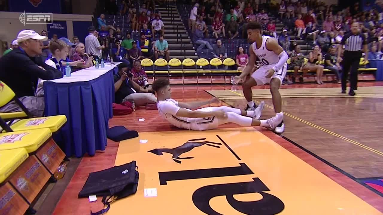 Daniel Skillings gets the and-1 to fall - ESPN Video