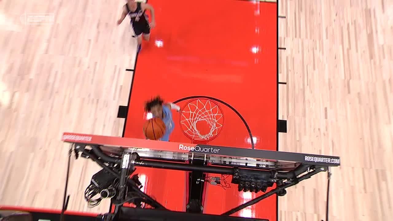 Caleb Love dishes to R.J. Davis for a layup - ESPN Video