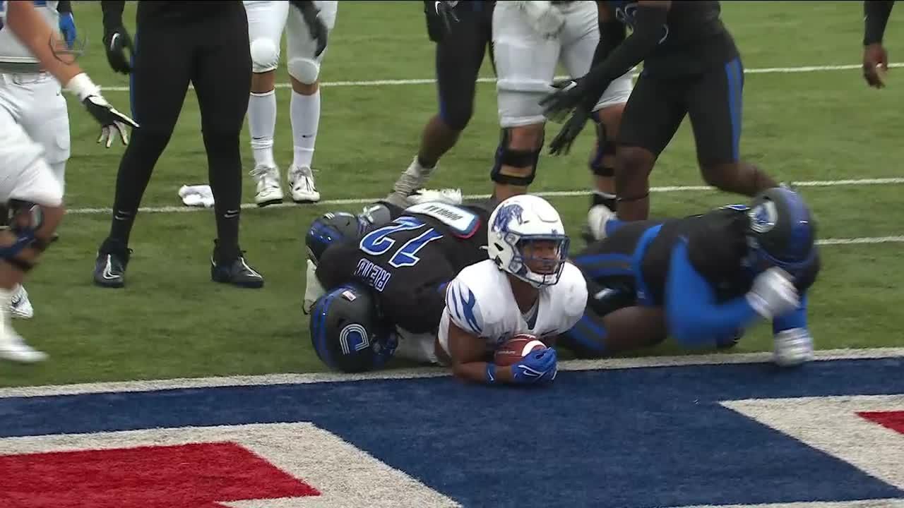 End Zone! Sutton Smith scores 5-yard rushing touchdown - ESPN Video