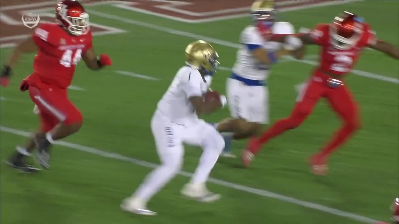 Braylon Braxton powers past defense for 21-yard carry - ESPN Video
