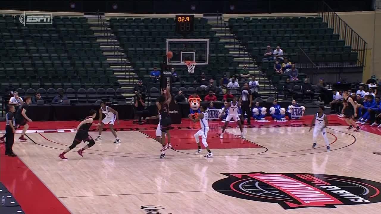 Jarvis Moss shows off the range on 3-pointer - ESPN Video