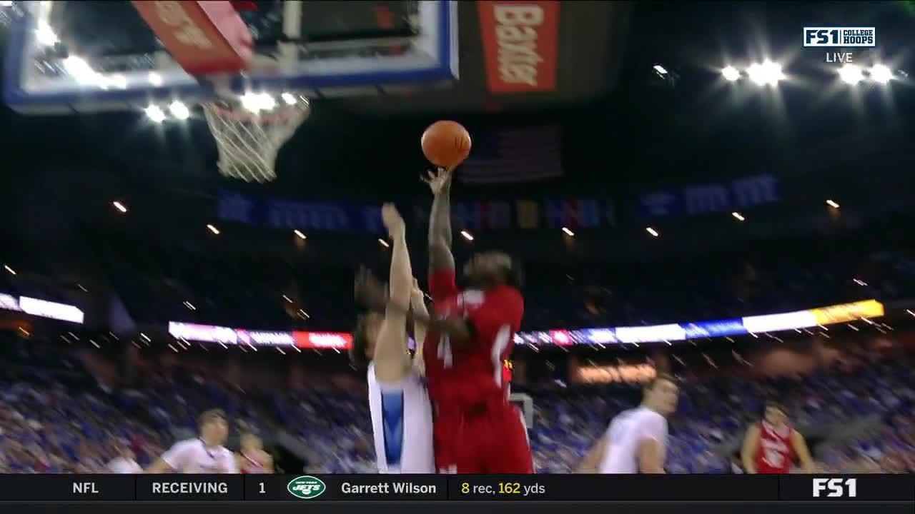 Juwan Gary muscles one into the basket - ESPN Video