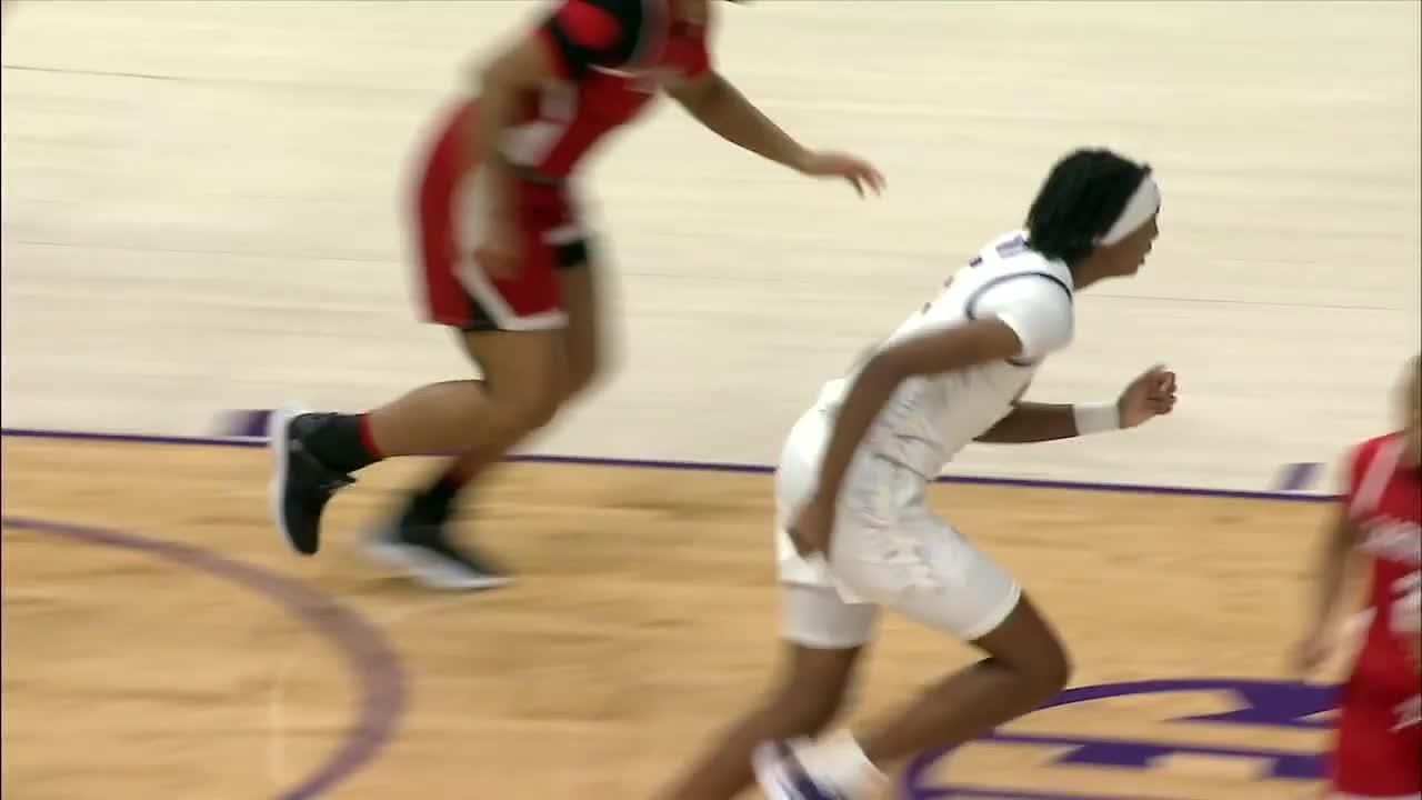 Angel Reese makes a sweet dish for bucket - ESPN Video