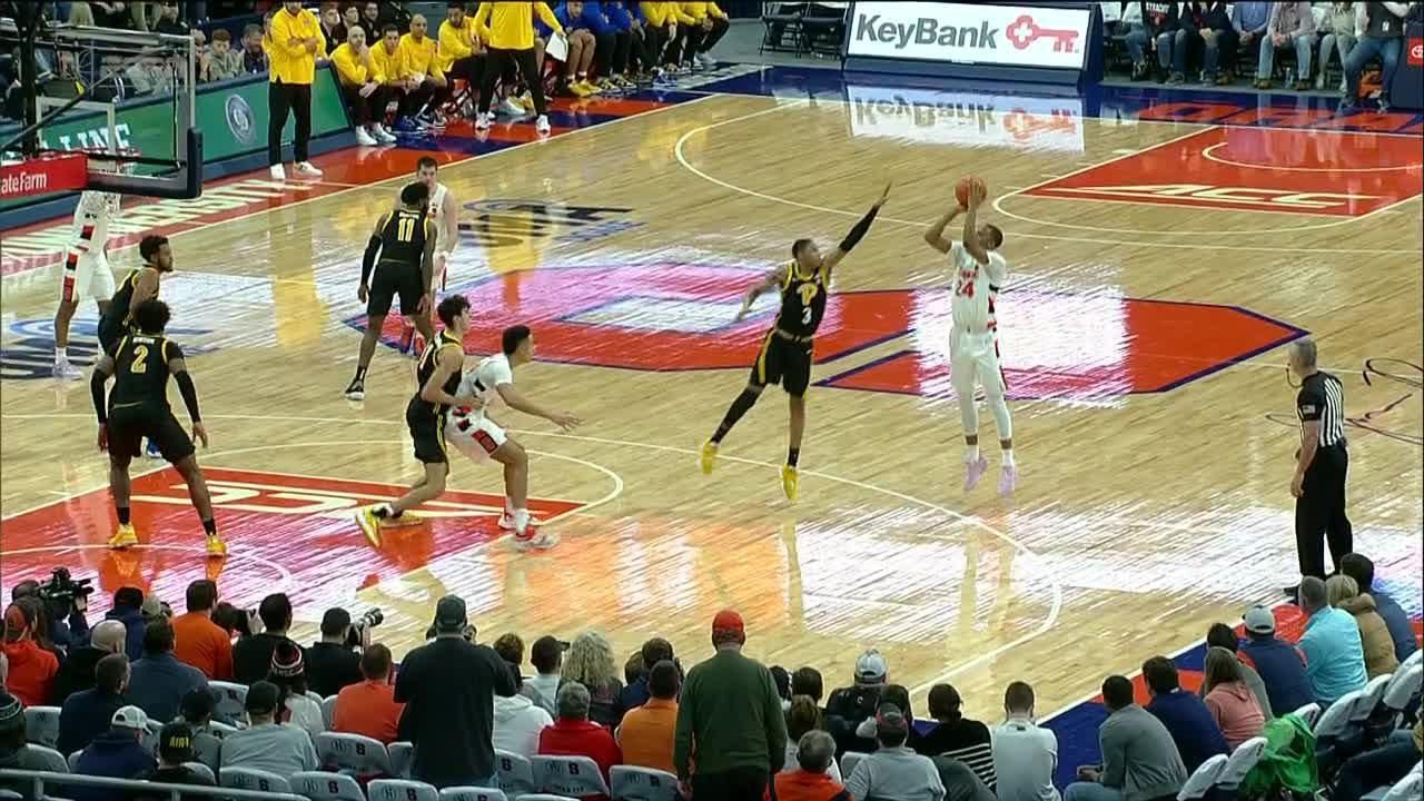 Quadir Copeland drains trey vs. Pittsburgh Panthers - ESPN Video