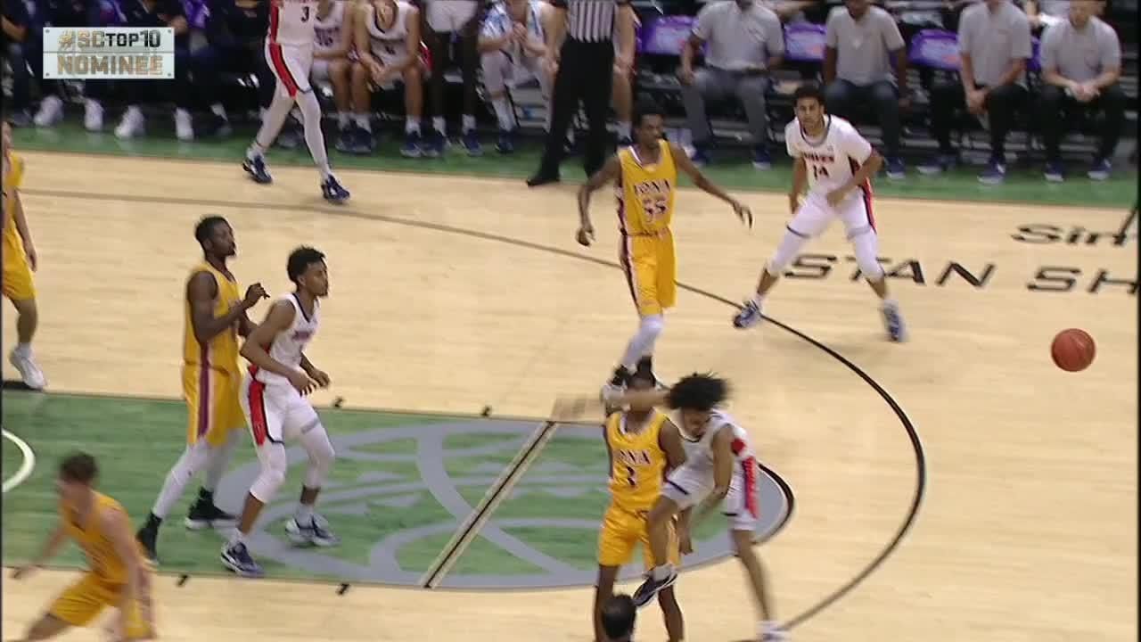 Cruz Davis makes a great defensive play for the steal - ESPN Video