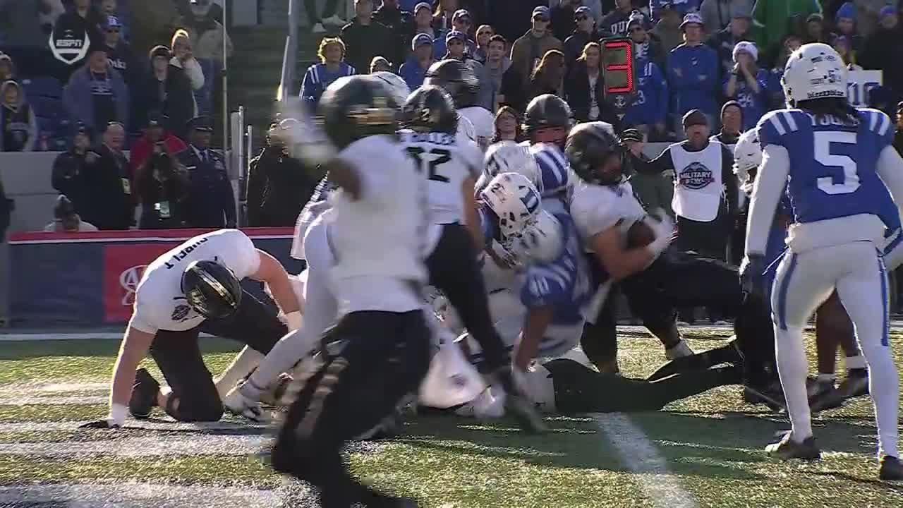 UCF's Isaiah Bowser punches in the TD - ESPN Video