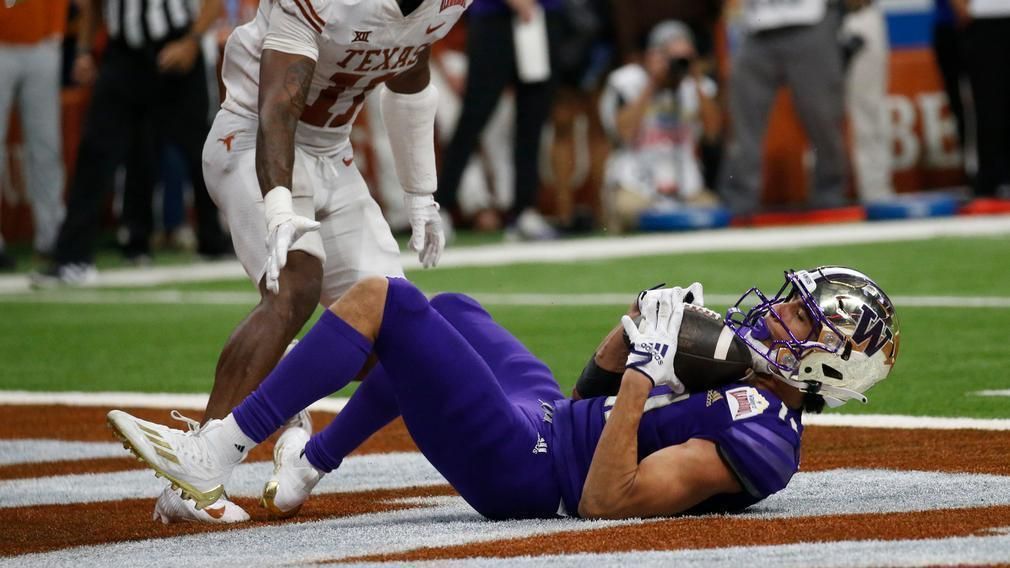 Jalen McMillan shows great concentration on Washington TD - ESPN Video