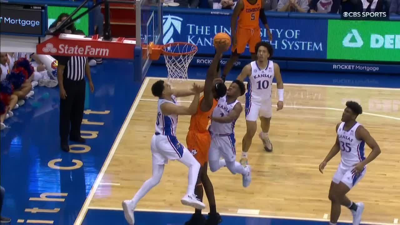 Moussa Cisse throws down and-1 dunk for Oklahoma State - ESPN Video