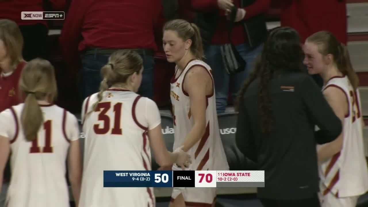 Iowa State Downs West Virginia For 4th Straight Win Espn Video