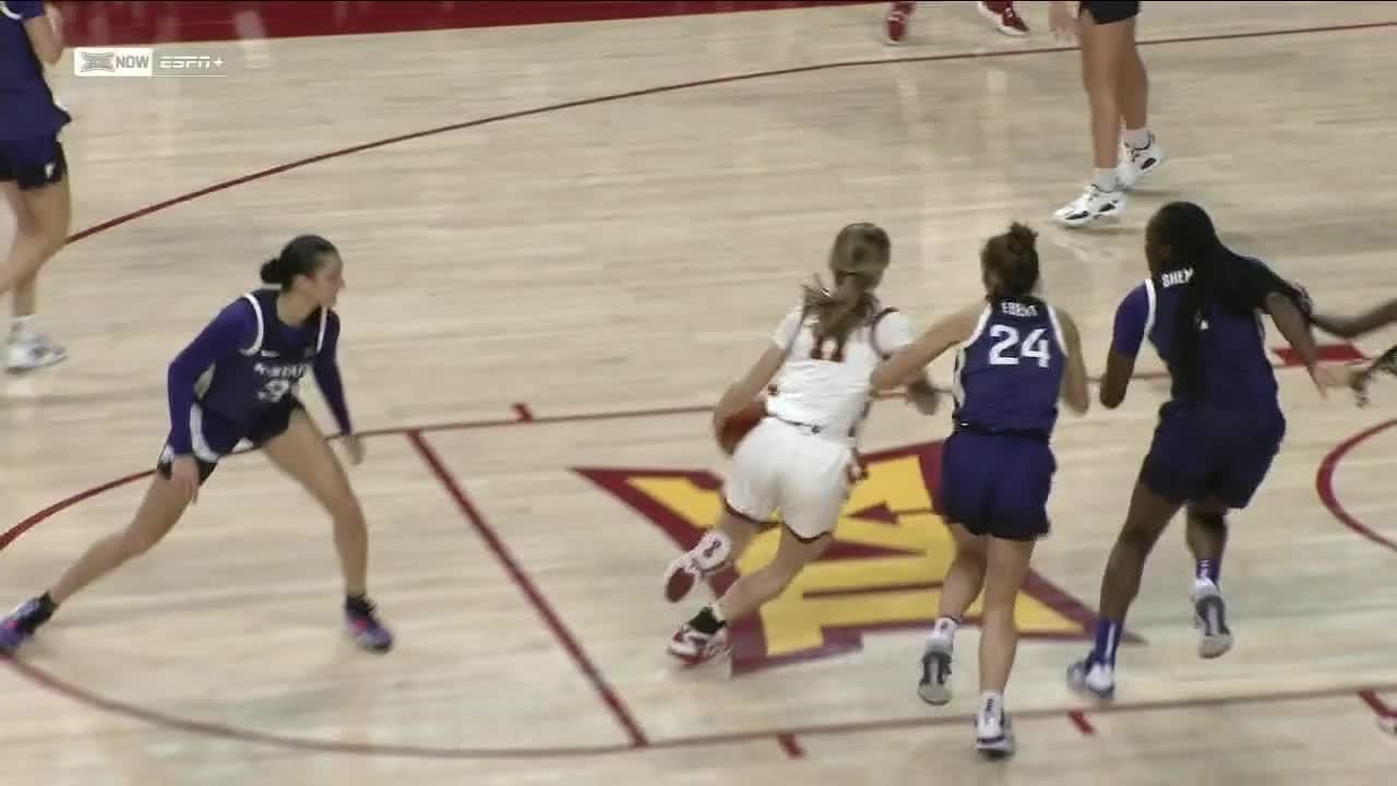 Emily Ryan drives in for and-1 bucket - ESPN Video