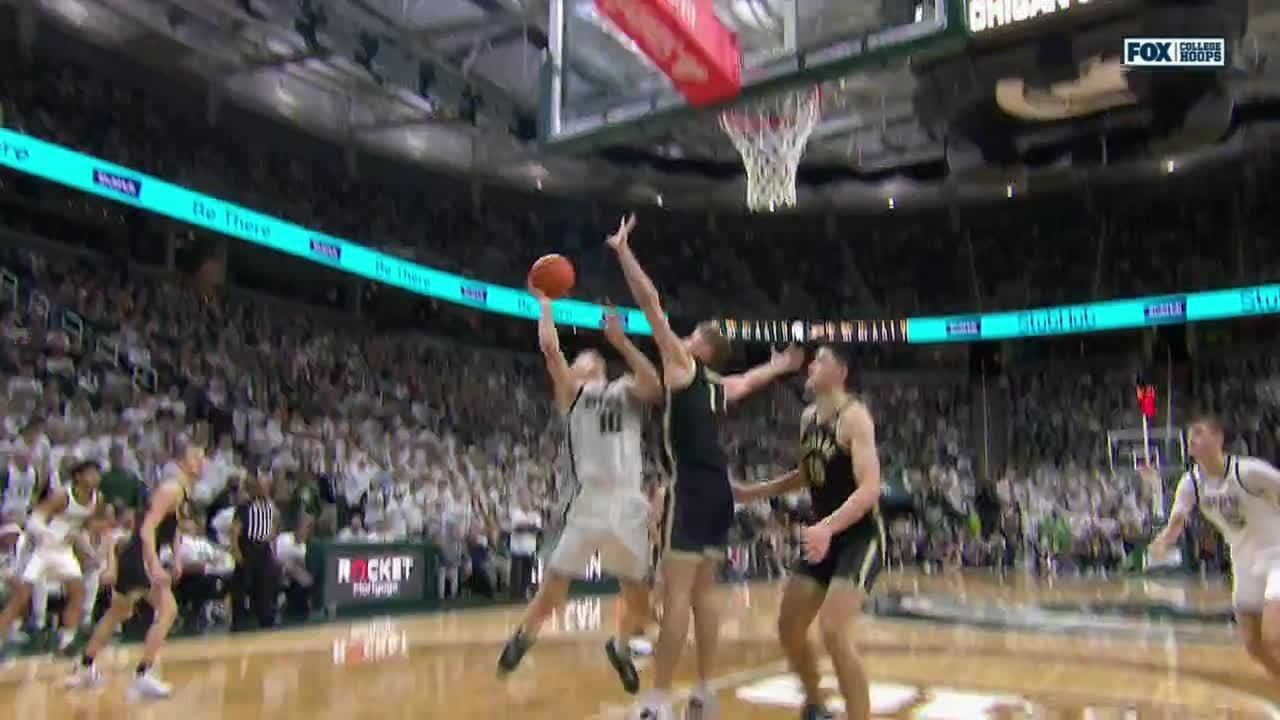 Joey Hauser drops in smooth layup - ESPN Video