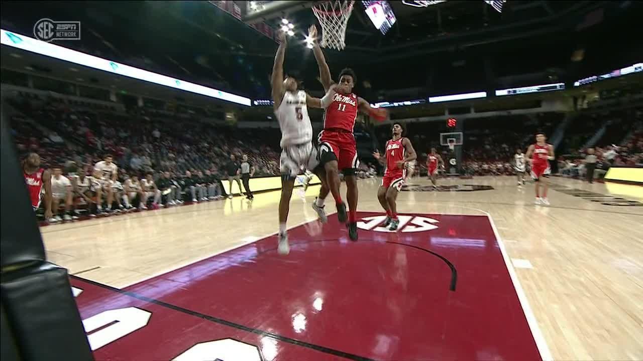 Meechie Johnson Jr. gets the layup to fall vs. Ole Miss Rebels - ESPN Video