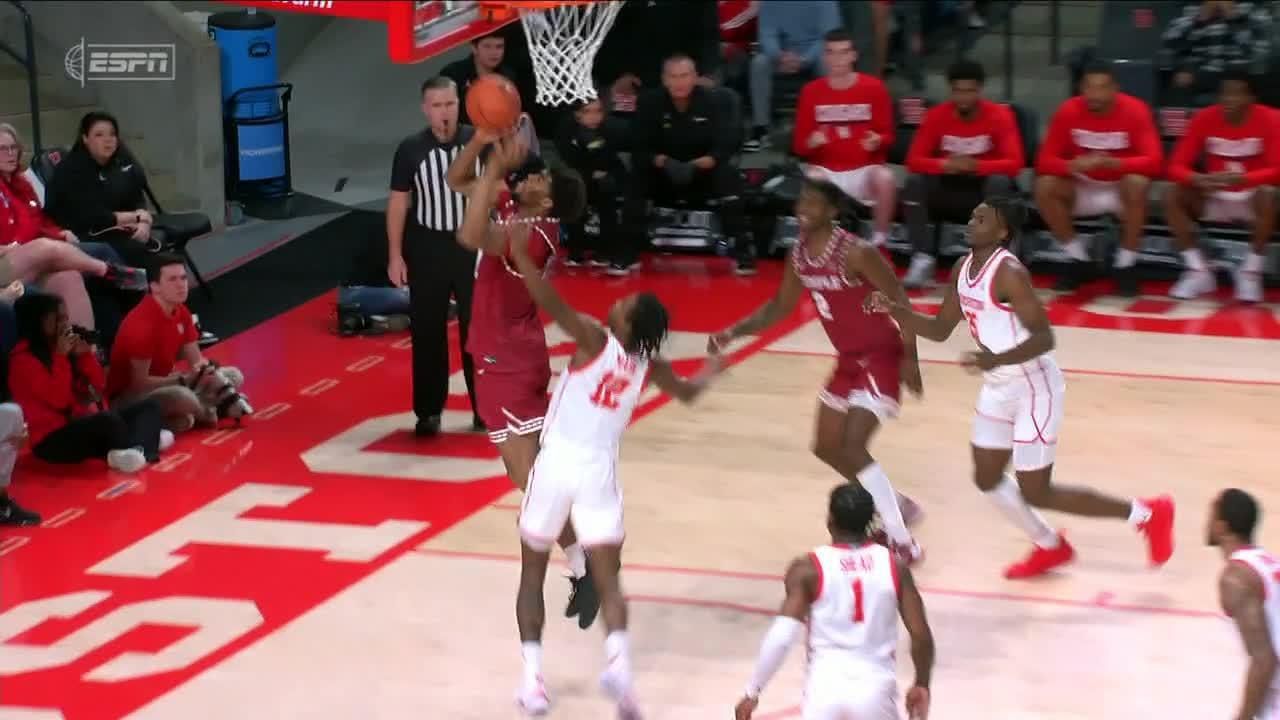 Emmanuel Okpomo gets the bucket down low - ESPN Video