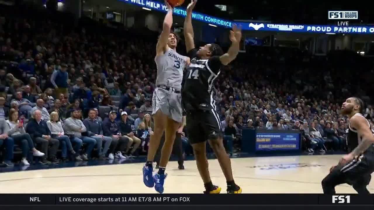 Corey Floyd Jr. absolutely swats this shot away - ESPN Video