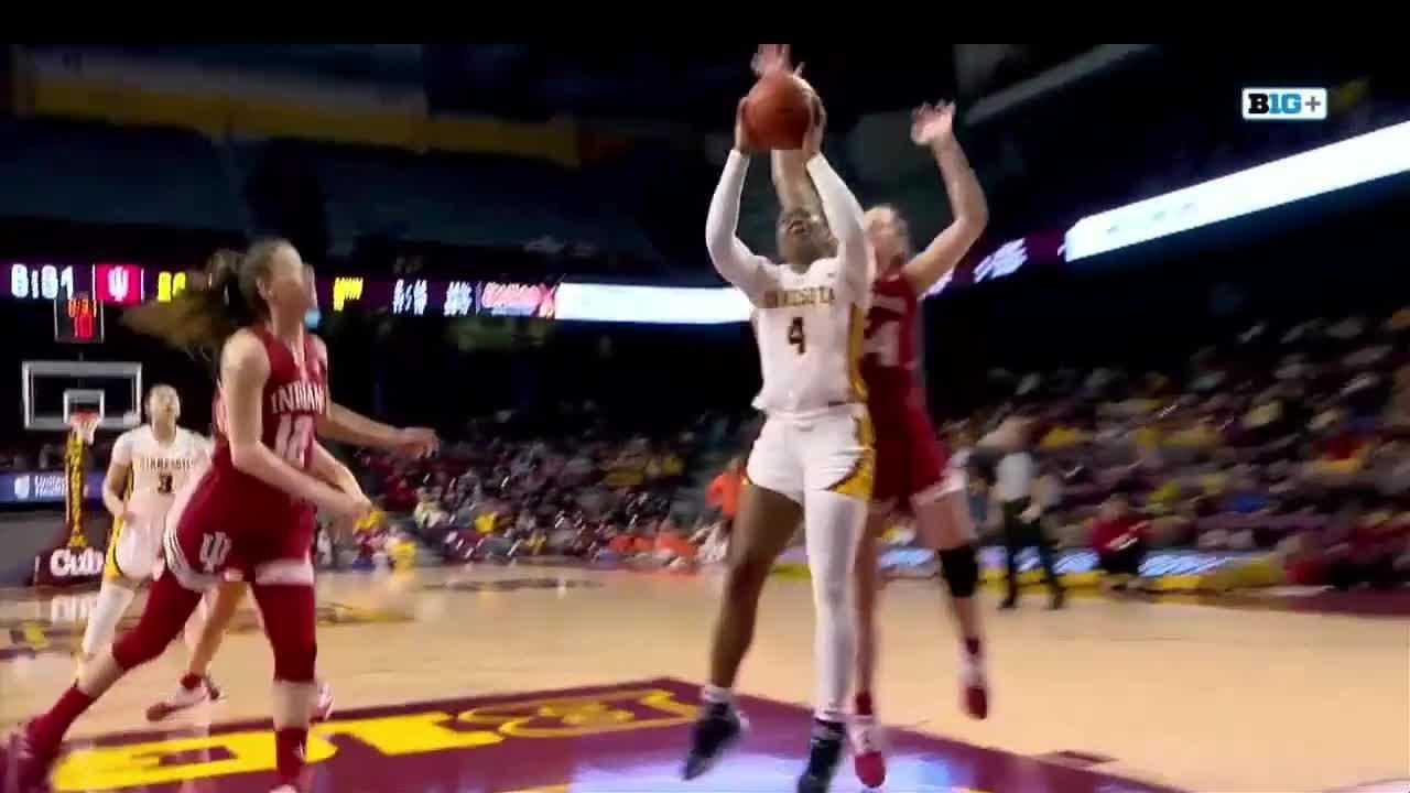 Alanna Micheaux makes a nice move for the layup - ESPN Video