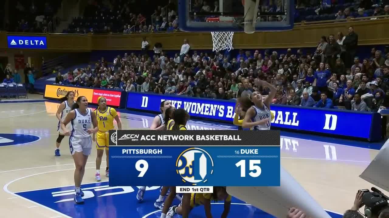 Celeste Taylor gets the layup to fall vs. Pittsburgh Panthers - ESPN Video