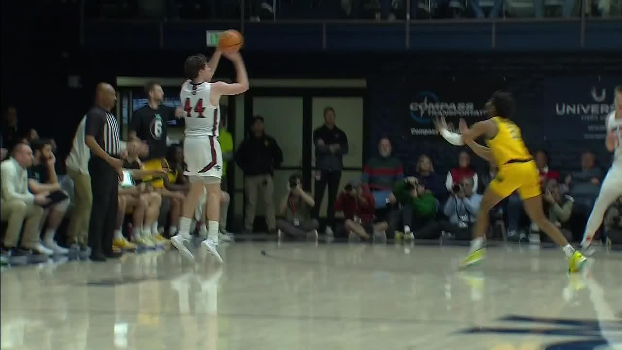 Alex Ducas knocks down a 3 for Saint Mary's - ESPN Video