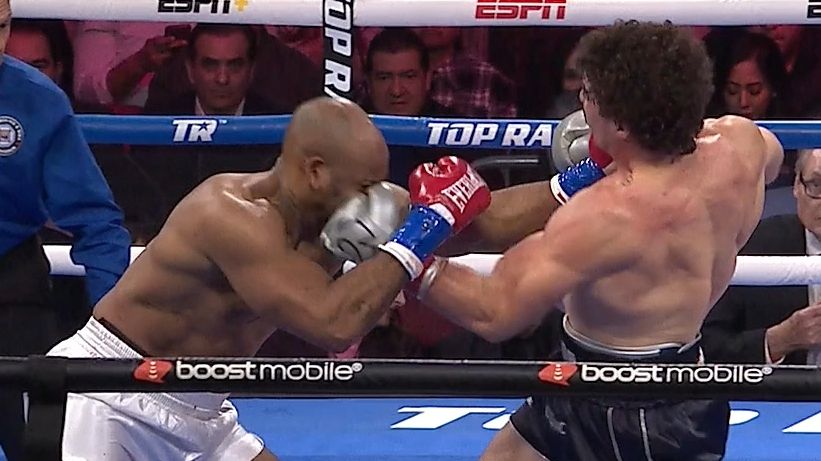 Richard Torrez Jr. flattens James Bryant with big uppercut - ESPN Video