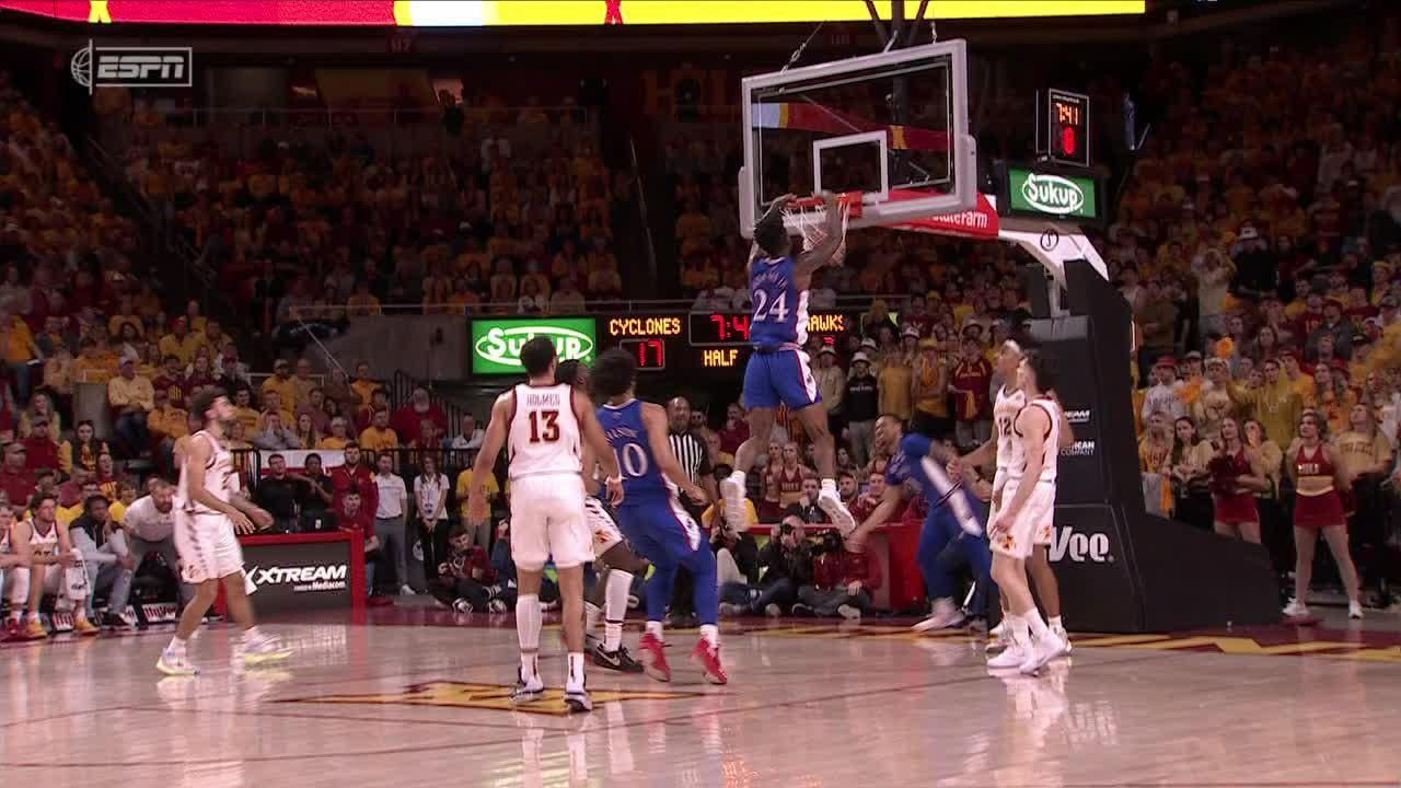 KJ Adams elevates for the aggressive jam - ESPN Video